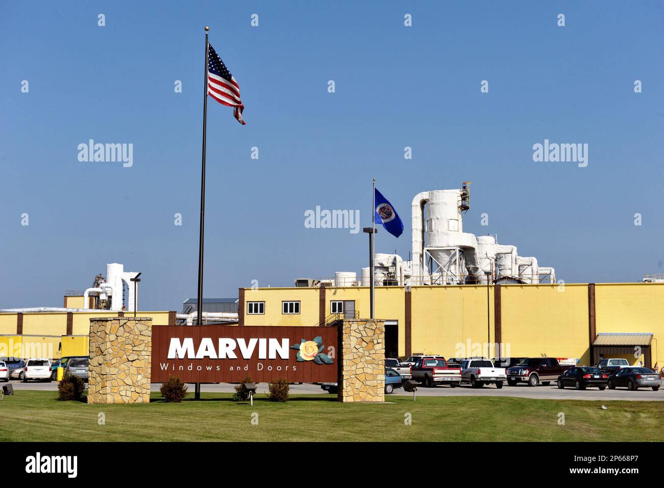 This Sept. 16, 2009 photo shows the outside of Marvin Windows and Doors ...