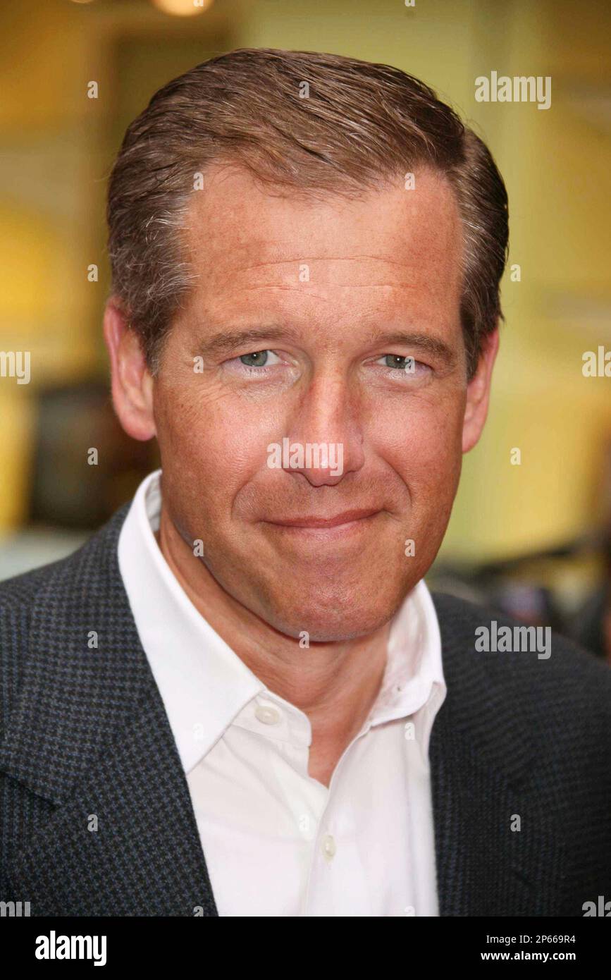 Brian Williams attends the premiere of "A Prairie Home Companion" at ...