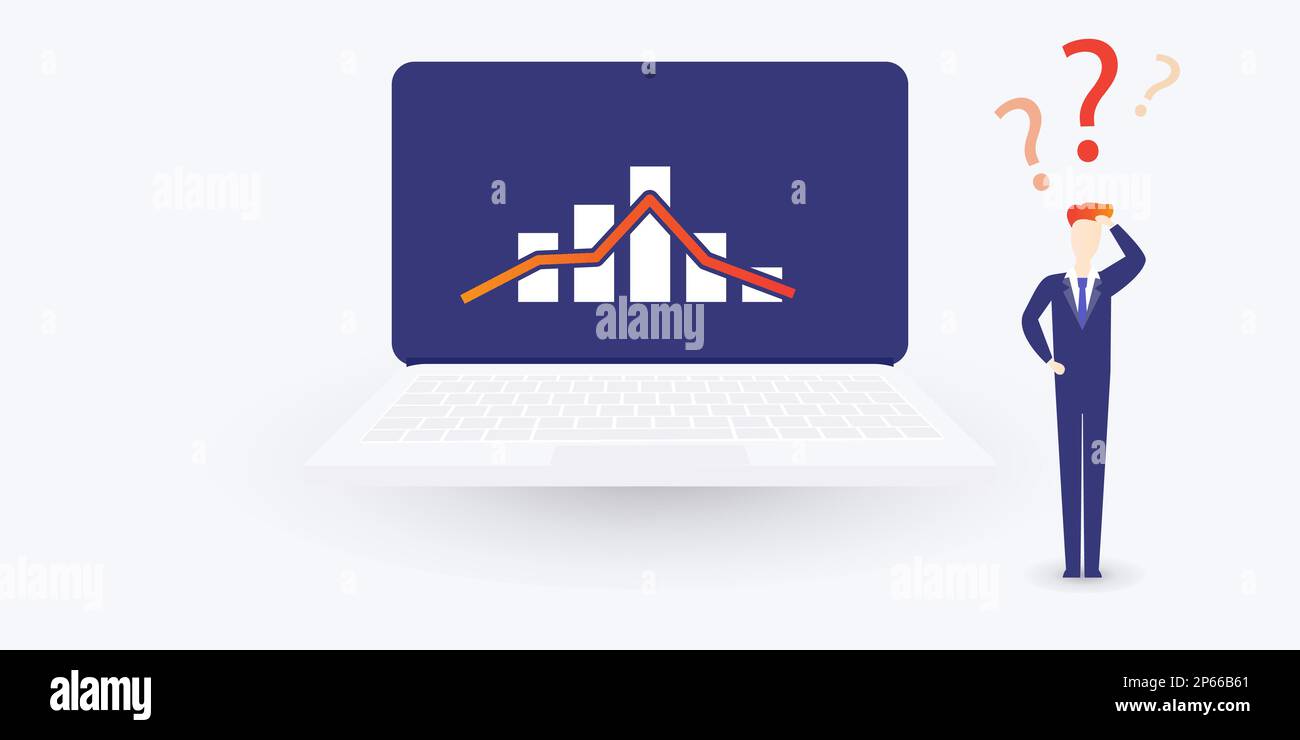 Global Economic Downfall Caused By the Coronavirus - Design Concept ...