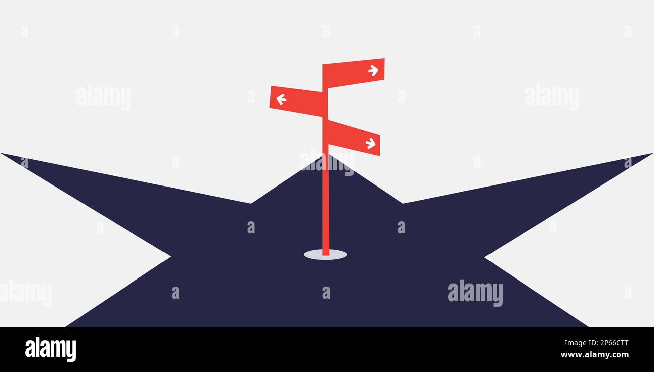 Choose the Best Direction - Business Decision Design Concept with ...