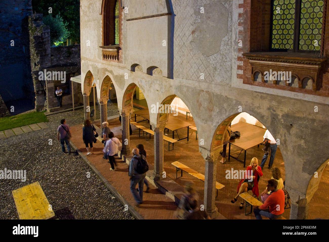 Switzerland, Canton Ticino, Locarno, Visconteo castle Stock Photo - Alamy