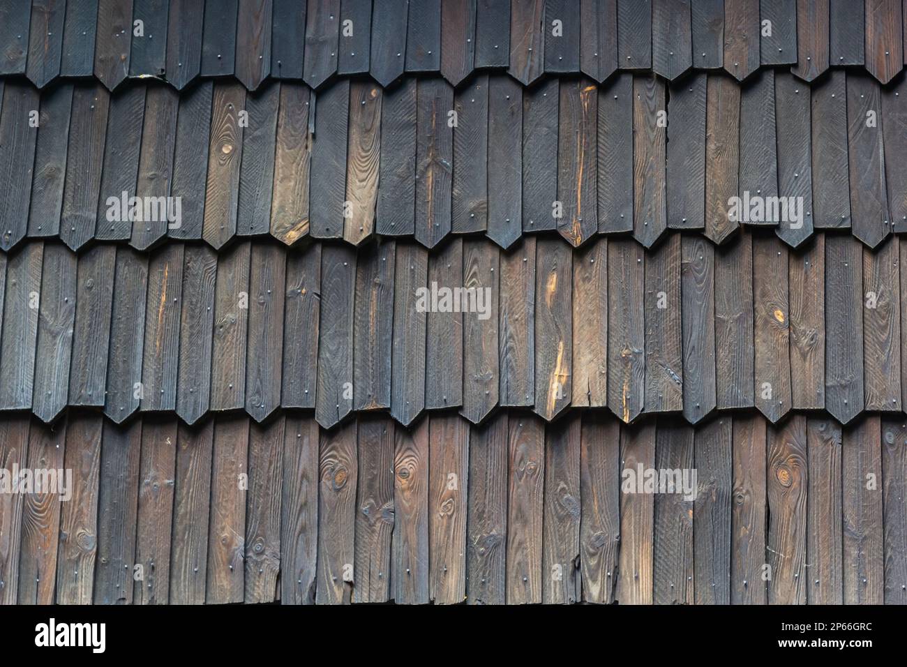 Wood Roof Texture