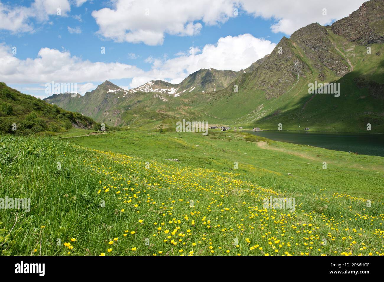 Switzerland, Canton Ticino, Ritom-Piora Stock Photo - Alamy