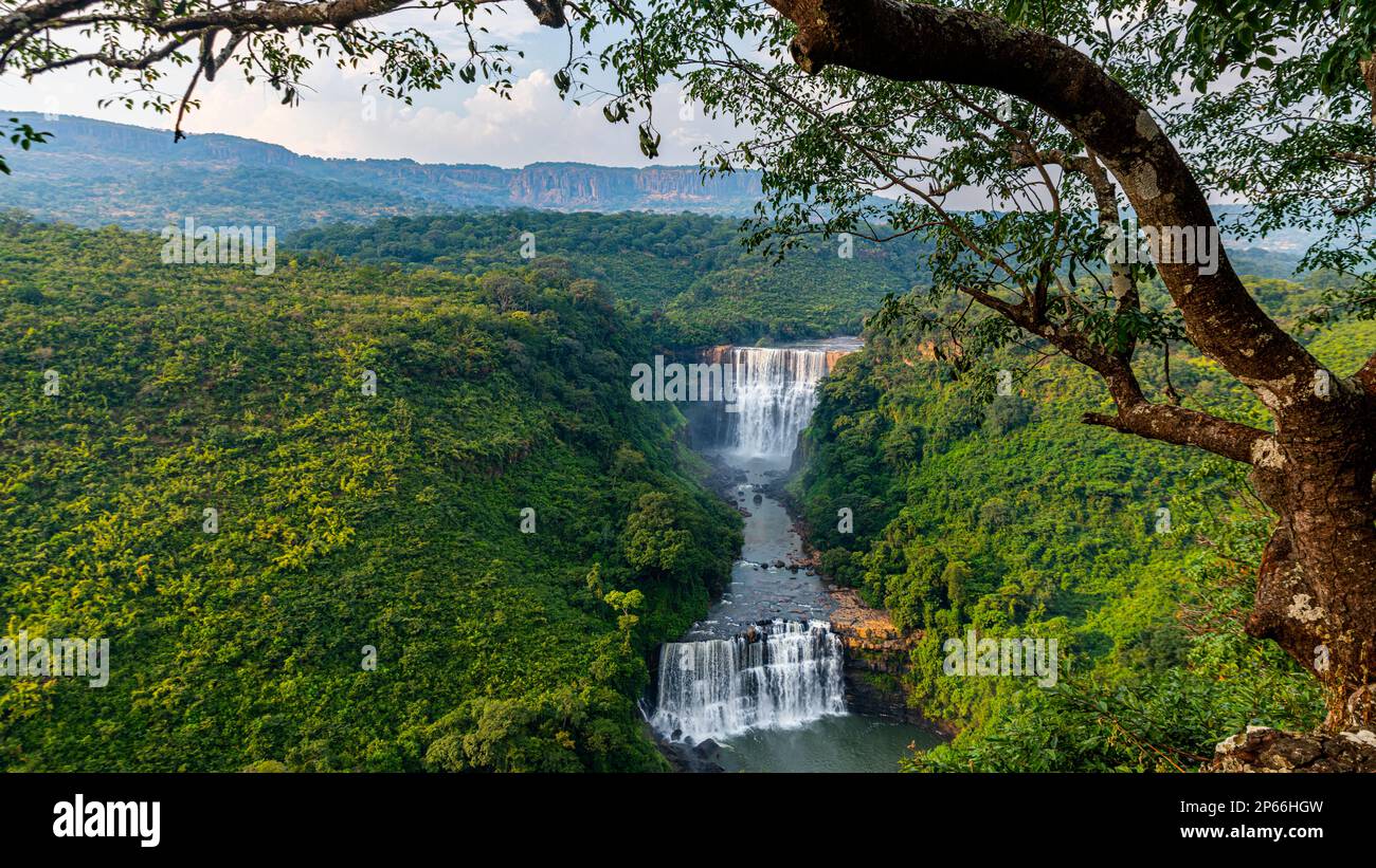Kambadaga waterfalls, Fouta Djallon, Guinea Conakry, West Africa ...
