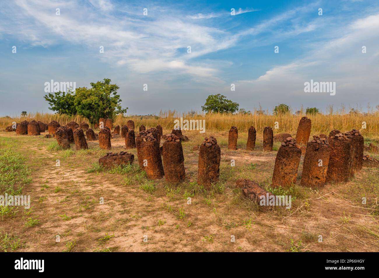 Senegambian Stone Circles, UNESCO World Heritage Site, Wassu, Gambia ...