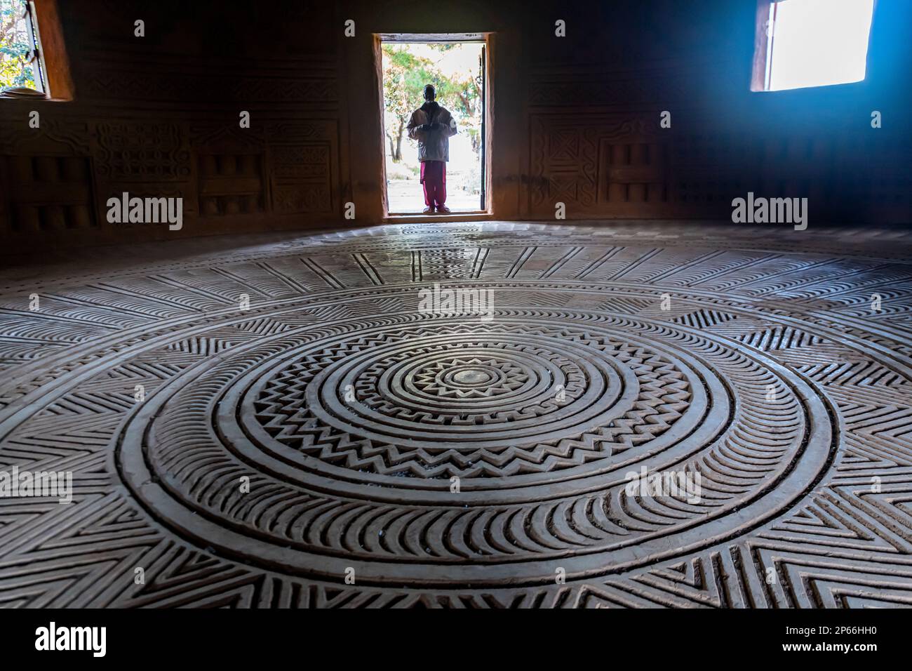 Case a Palabres, former meeting room for the elders, Dalaba, Futa ...