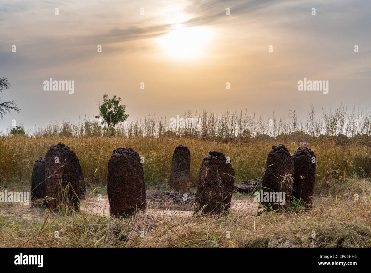 Senegambian Stone Circles, UNESCO World Heritage Site, Wassu, Gambia ...