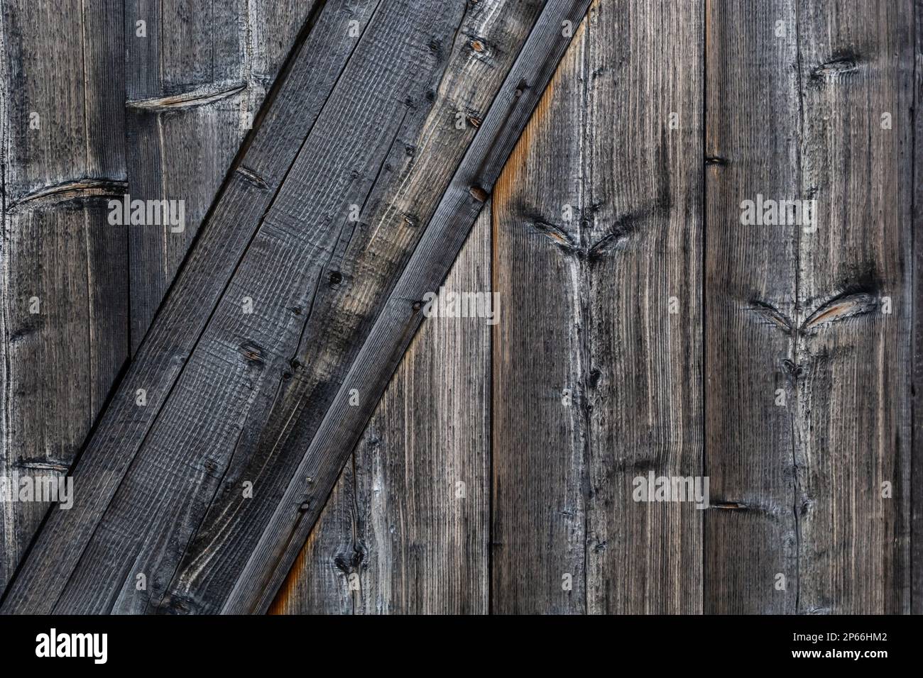 Brown dark scratched wooden cutting, chopping board. Wood texture Stock ...