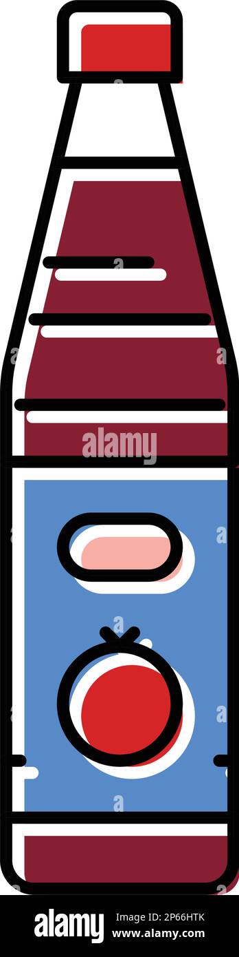 molasses pomegranate color icon vector illustration Stock Vector Image ...