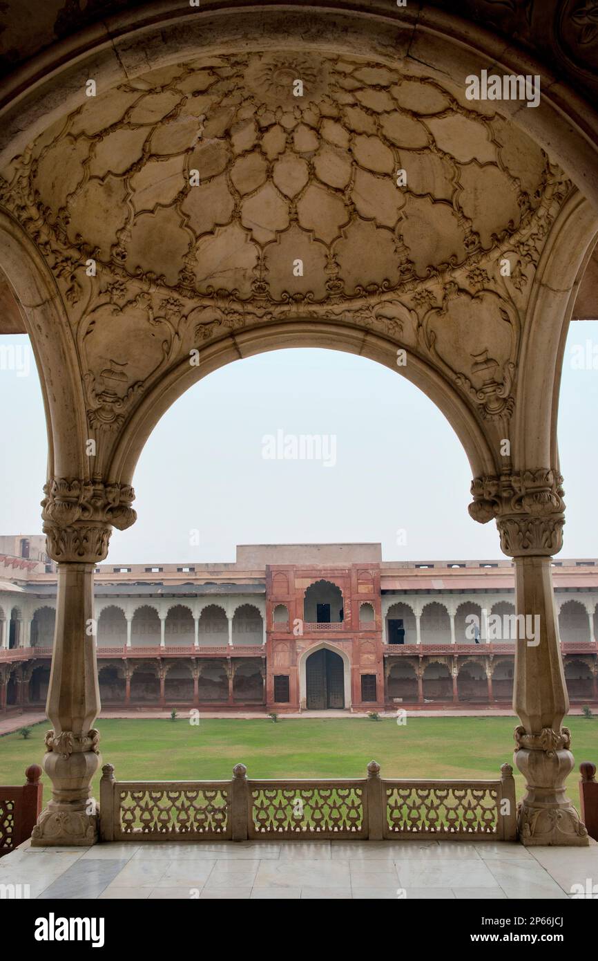 India, Uttar Pradesh, Agra, Red Fort Stock Photo - Alamy