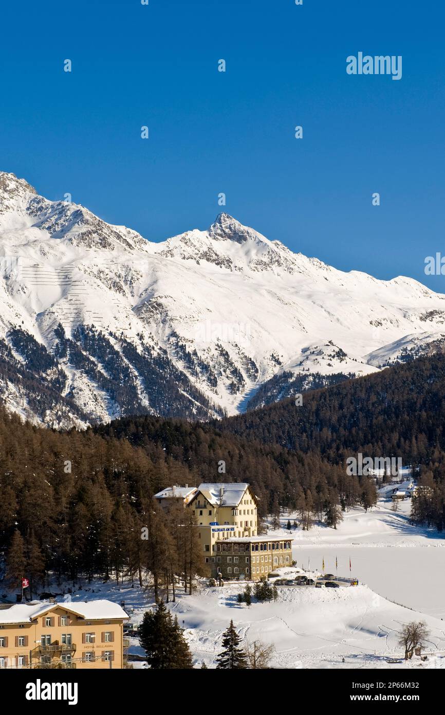 Landscape, St. Moritz, Switzerland Stock Photo - Alamy