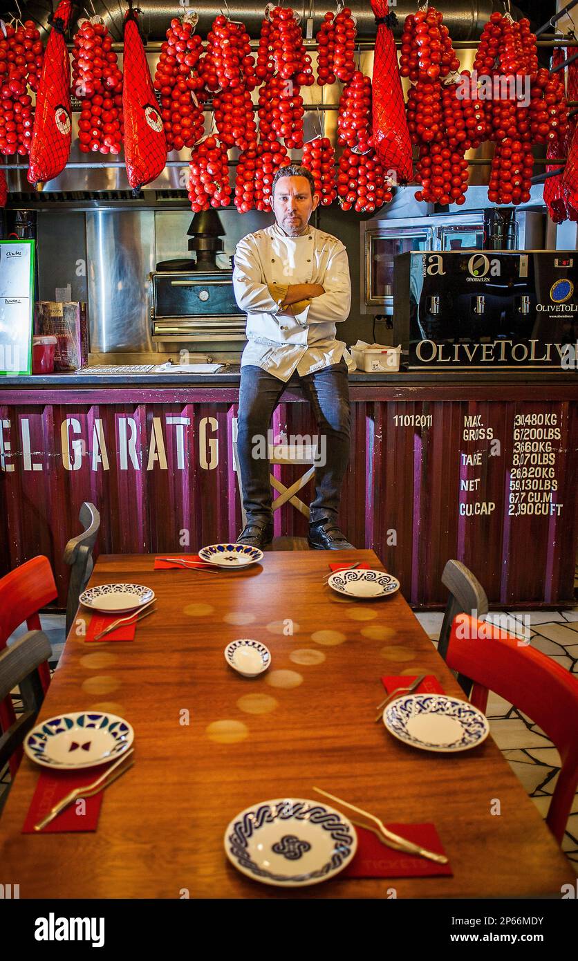 Albert Adria, in Tickets Bar,AV del Paralelo 164, Barcelona, Spain ...