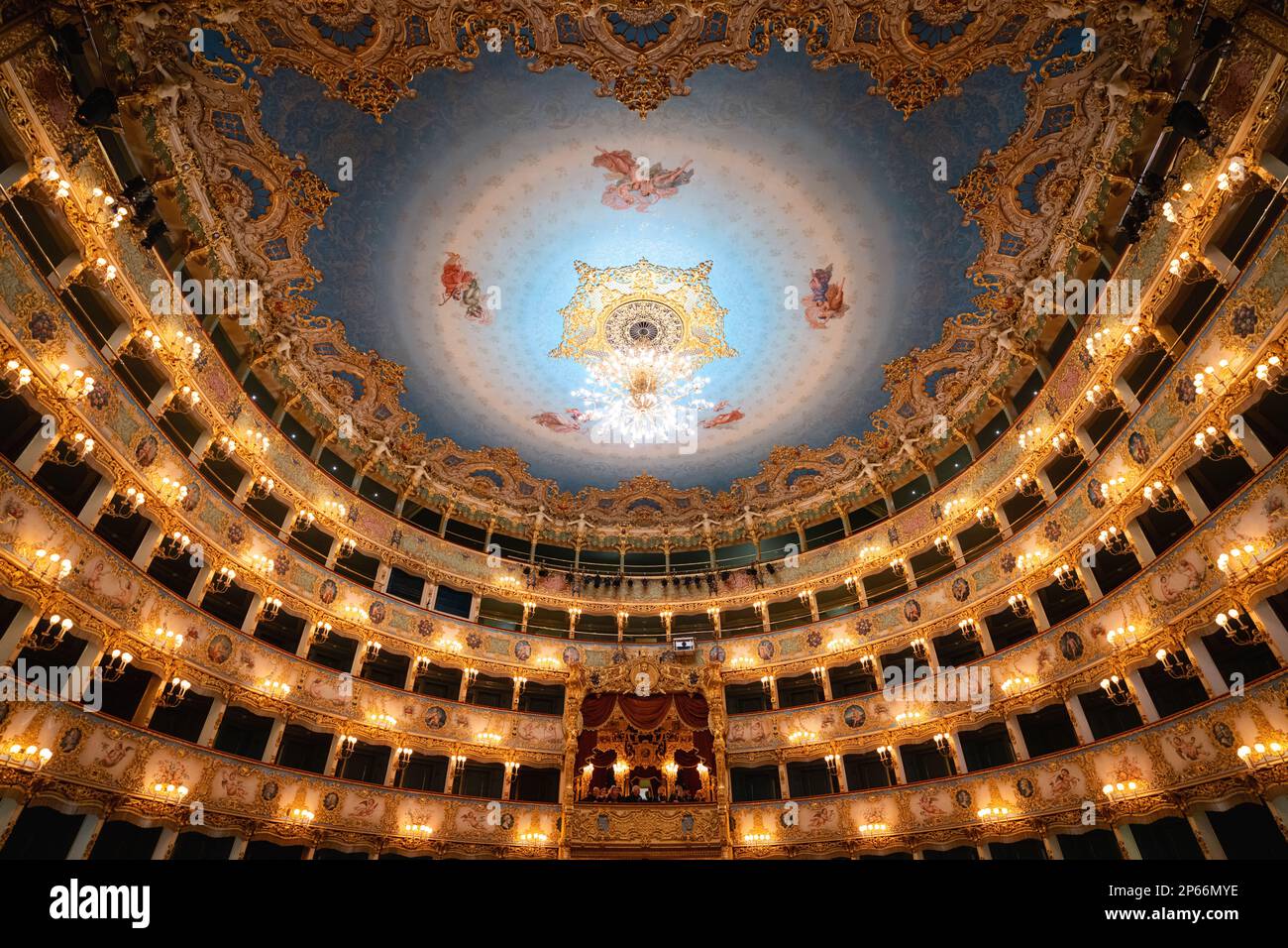 Audience Box Seating, Interior of the Gran Teatro La Fenice, Venezia ...