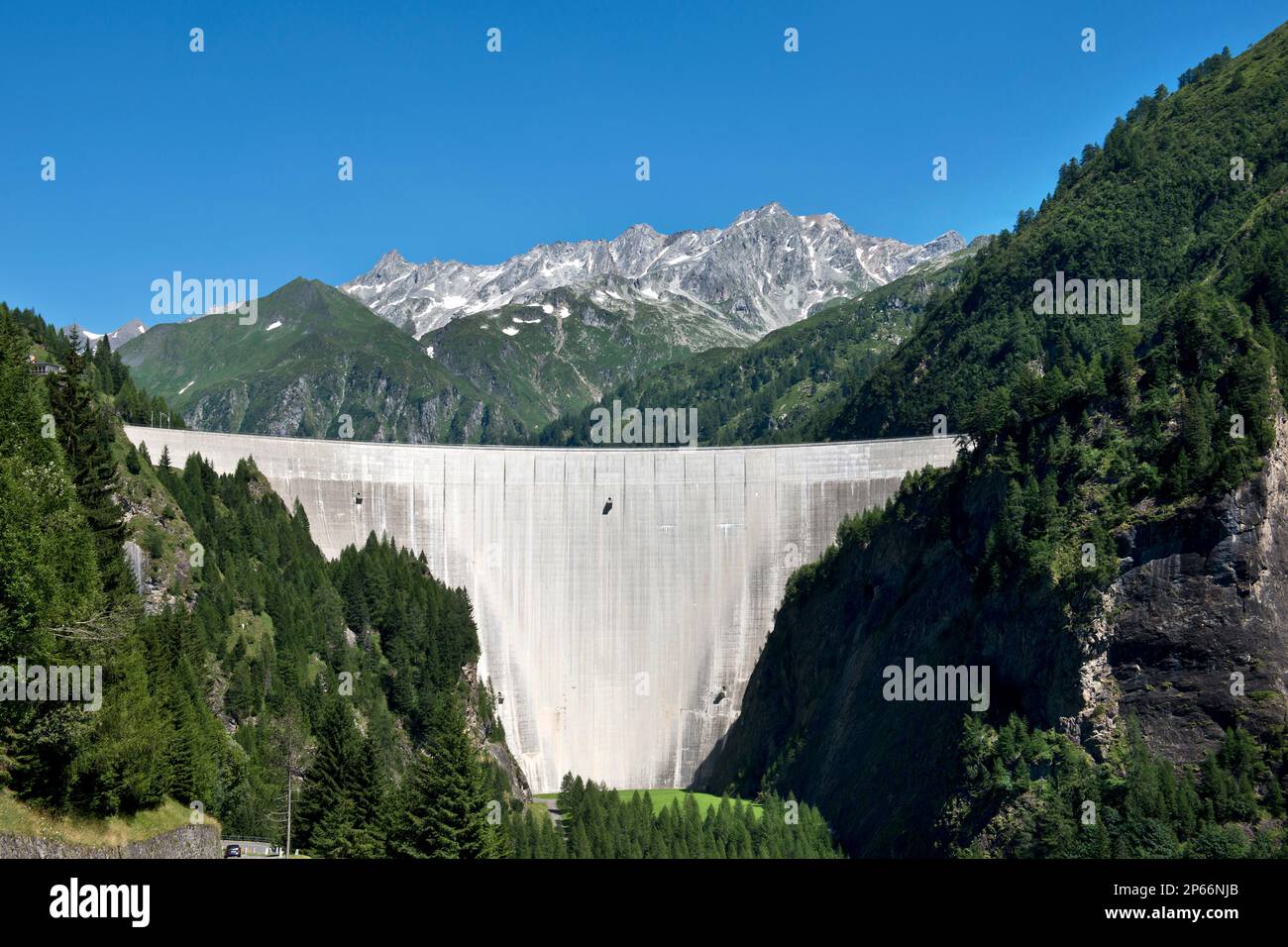 Switzerland, Canton Ticino, Luzzone dam Stock Photo - Alamy