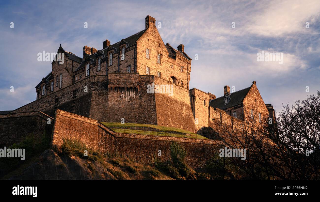 Edinburgh Castle, UNESCO World Heritage Site, Edinburgh, Scotland ...