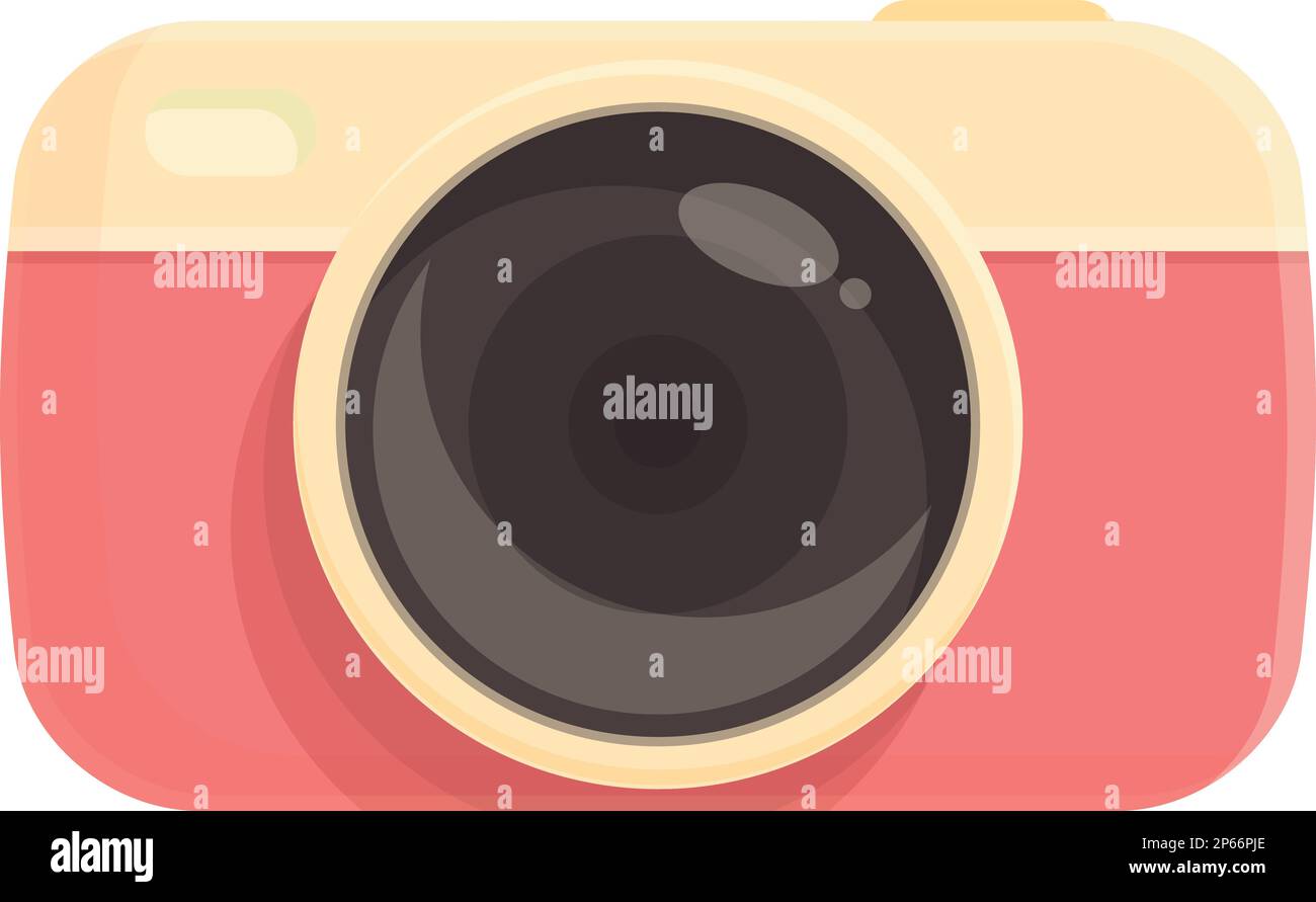 Camera shoot icon cartoon vector. Film lens. Shutter picture Stock ...