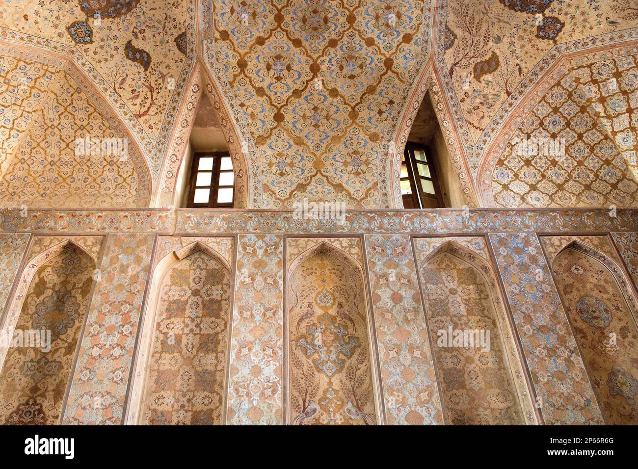 Asia, Iran, Isfahan, Imam square; Ali Qapu palace Stock Photo - Alamy