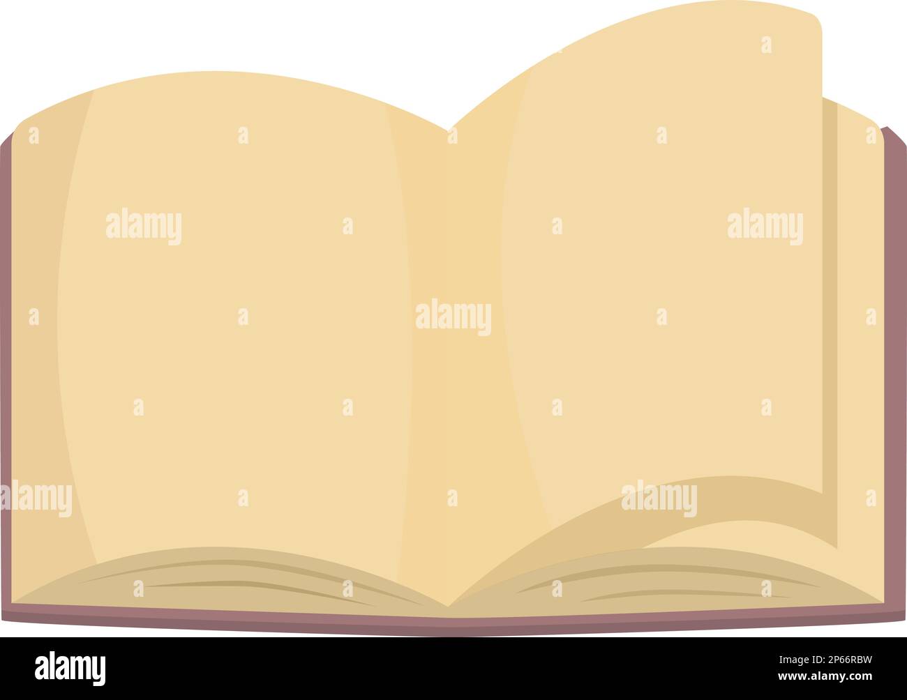 Open book icon cartoon vector. Study school. Paper read Stock Vector ...