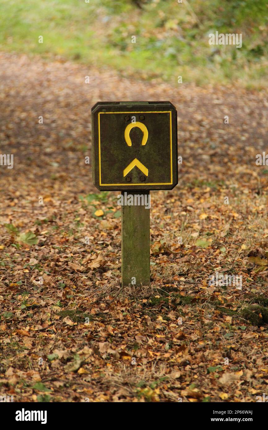 A Bridleway Direction Sign on a Countryside Track Stock Photo - Alamy