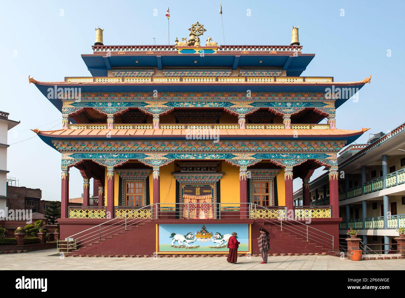 Nepal kirtipur monastery hi-res stock photography and images - Alamy
