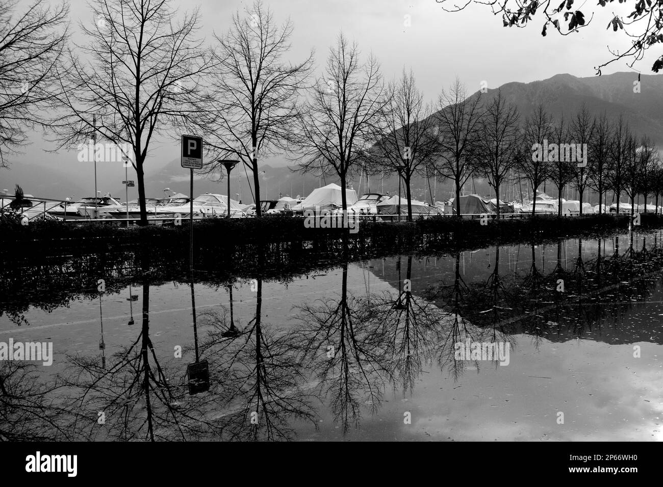 Switzerland, Locarno, alluvion Stock Photo - Alamy