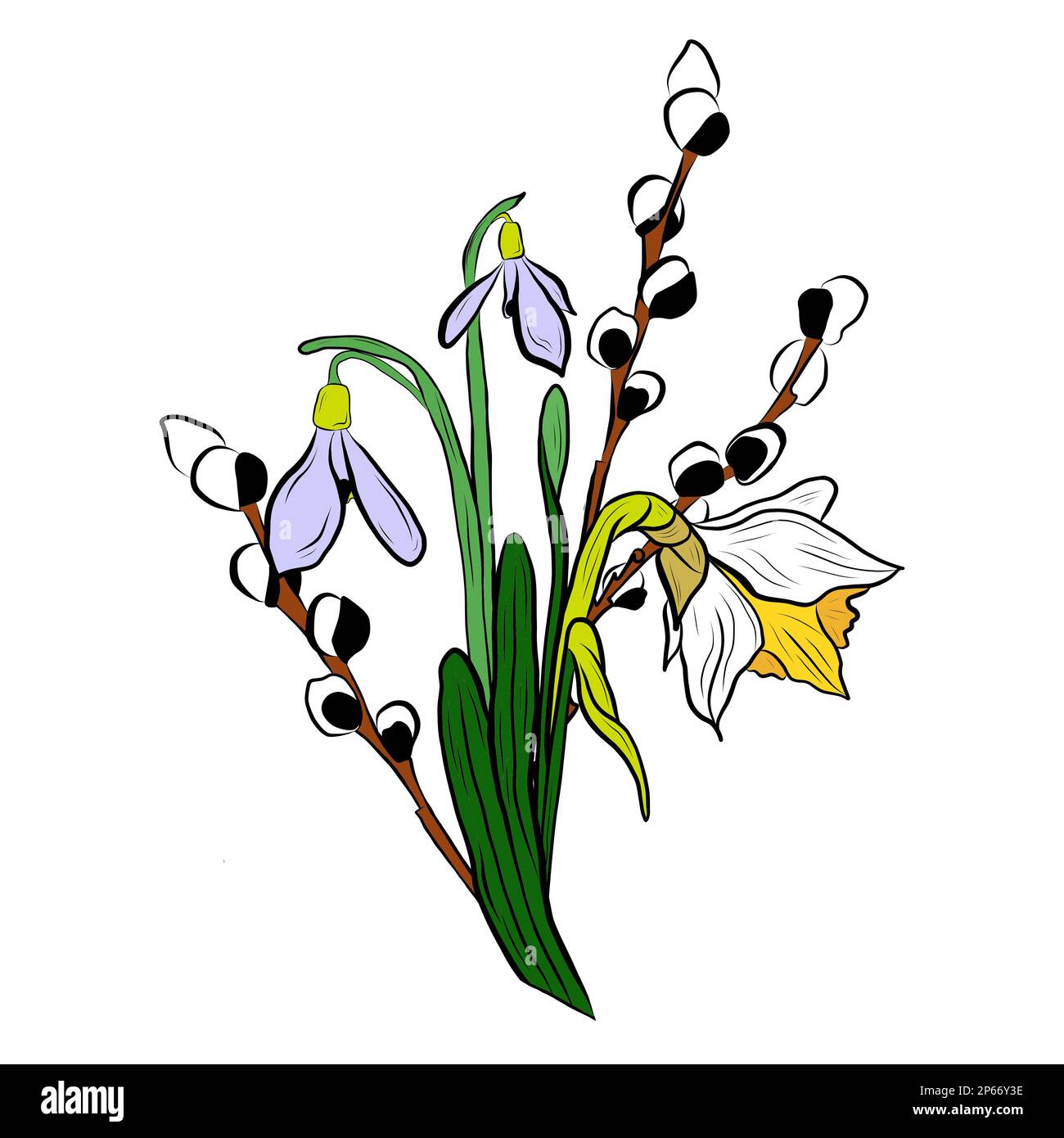 Willow herb garden Cut Out Stock Images & Pictures - Alamy