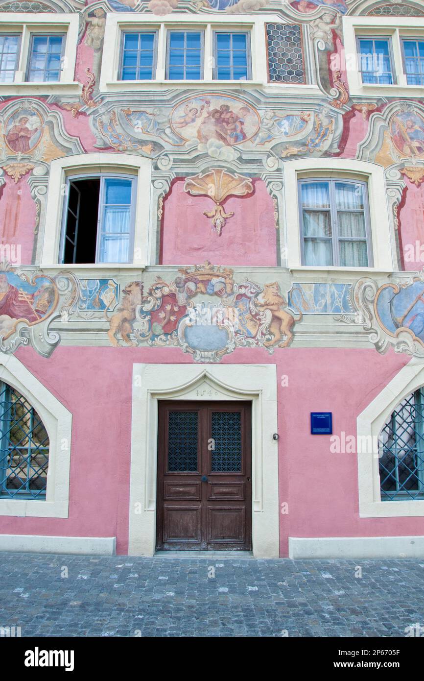 Switzerland, Canton Zug, Zug, house of St Peter daver sister Stock ...