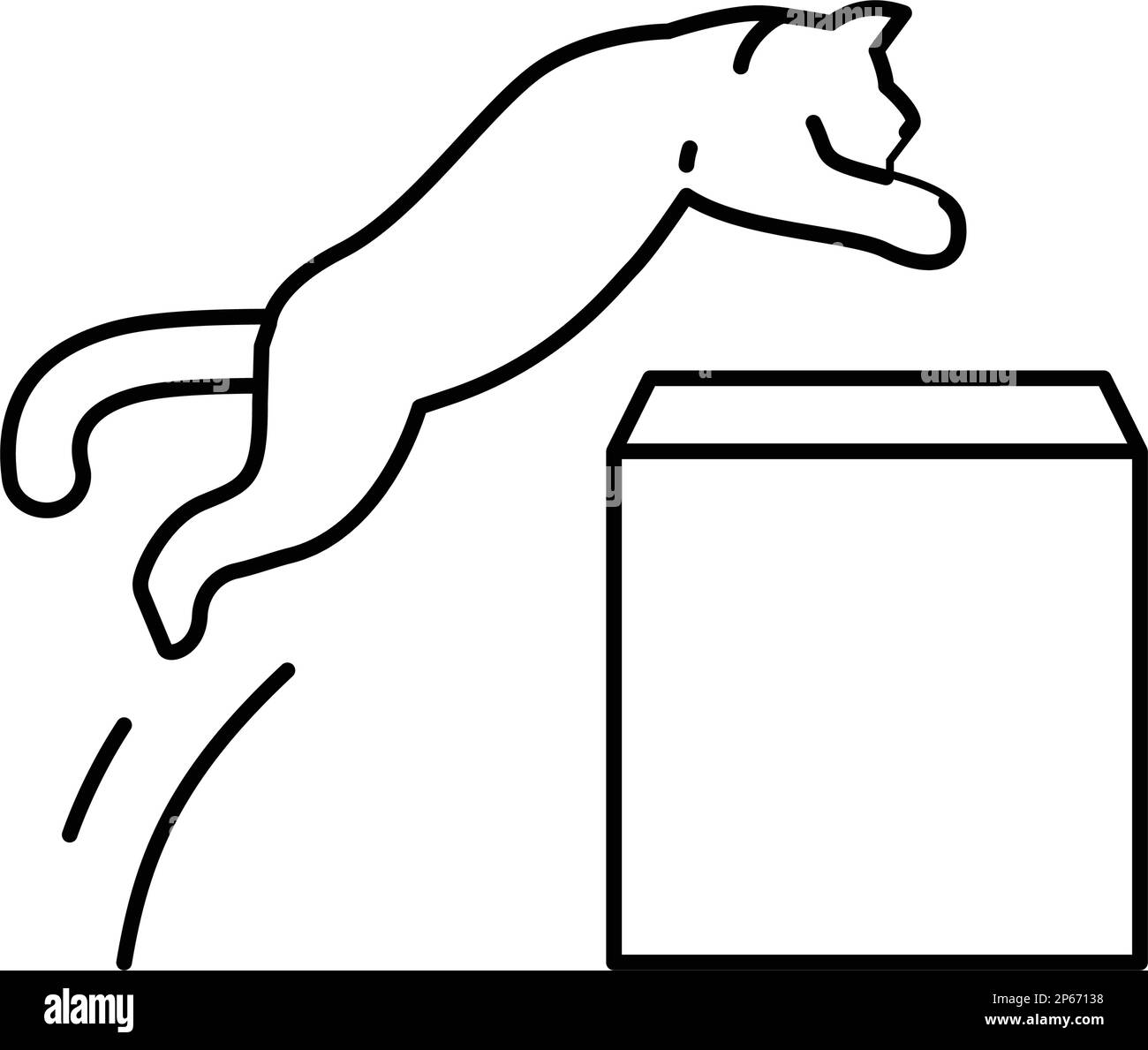 onto preposition english line icon vector illustration Stock Vector ...