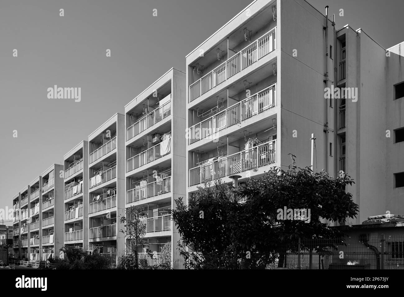 Toei Koenji Apartments (都営高円寺アパート), danchi in Umezato, Suginami, Tokyo ...