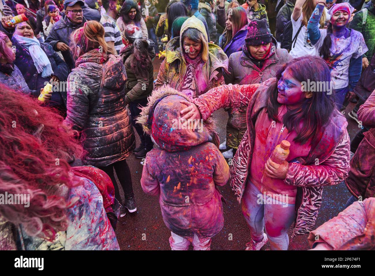 THE HAGUE - Celebration of Holi-Phagwa in the Transvaal district of The ...