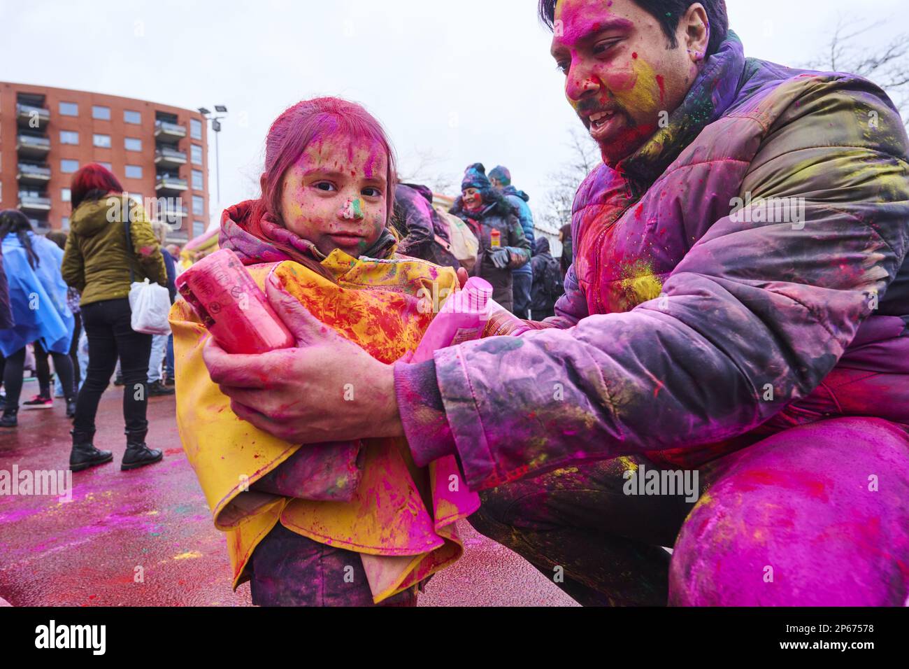 THE HAGUE - Celebration of Holi-Phagwa in the Transvaal district of The ...
