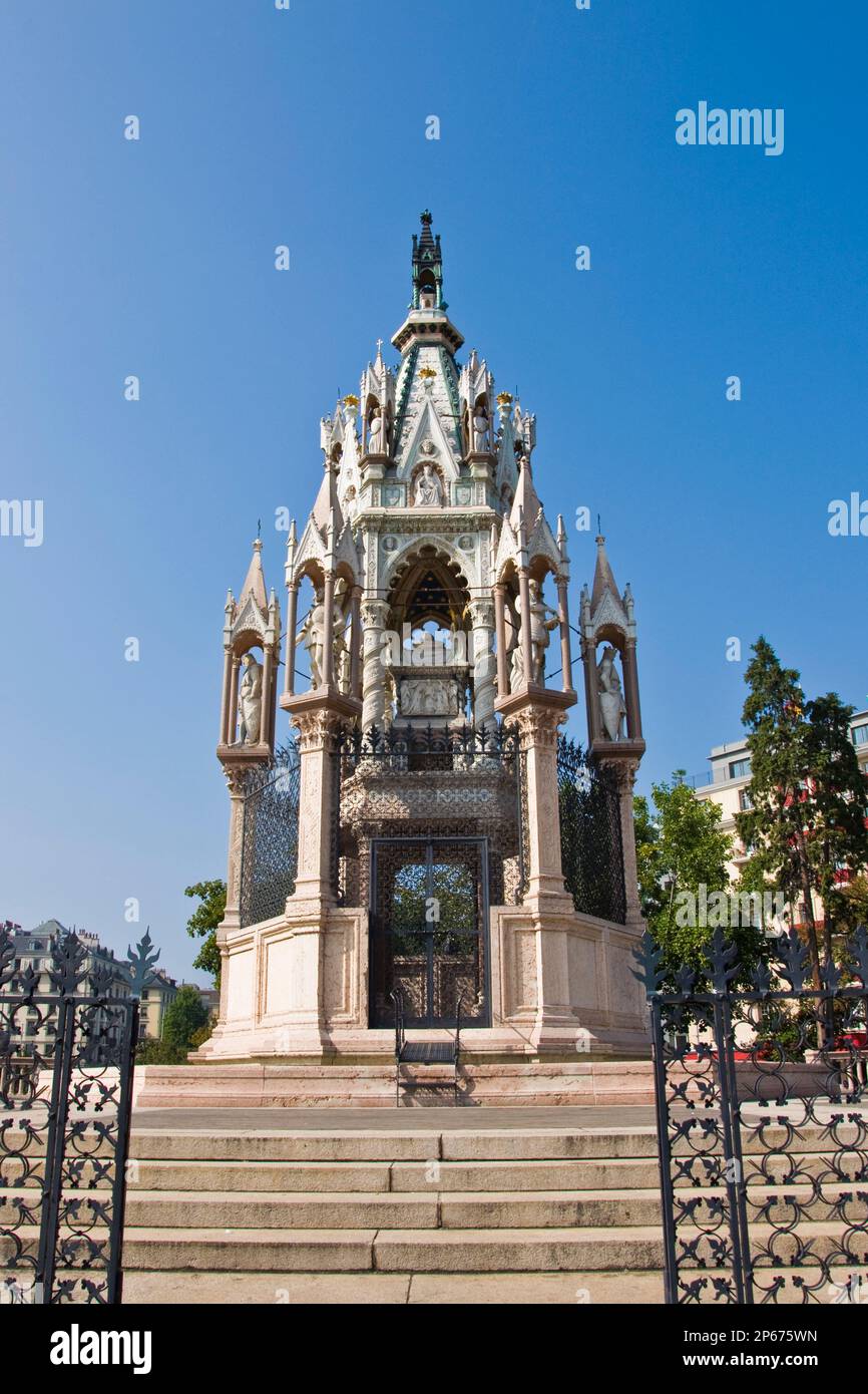 Brunswik monument, Geneva, Switzerland Stock Photo - Alamy