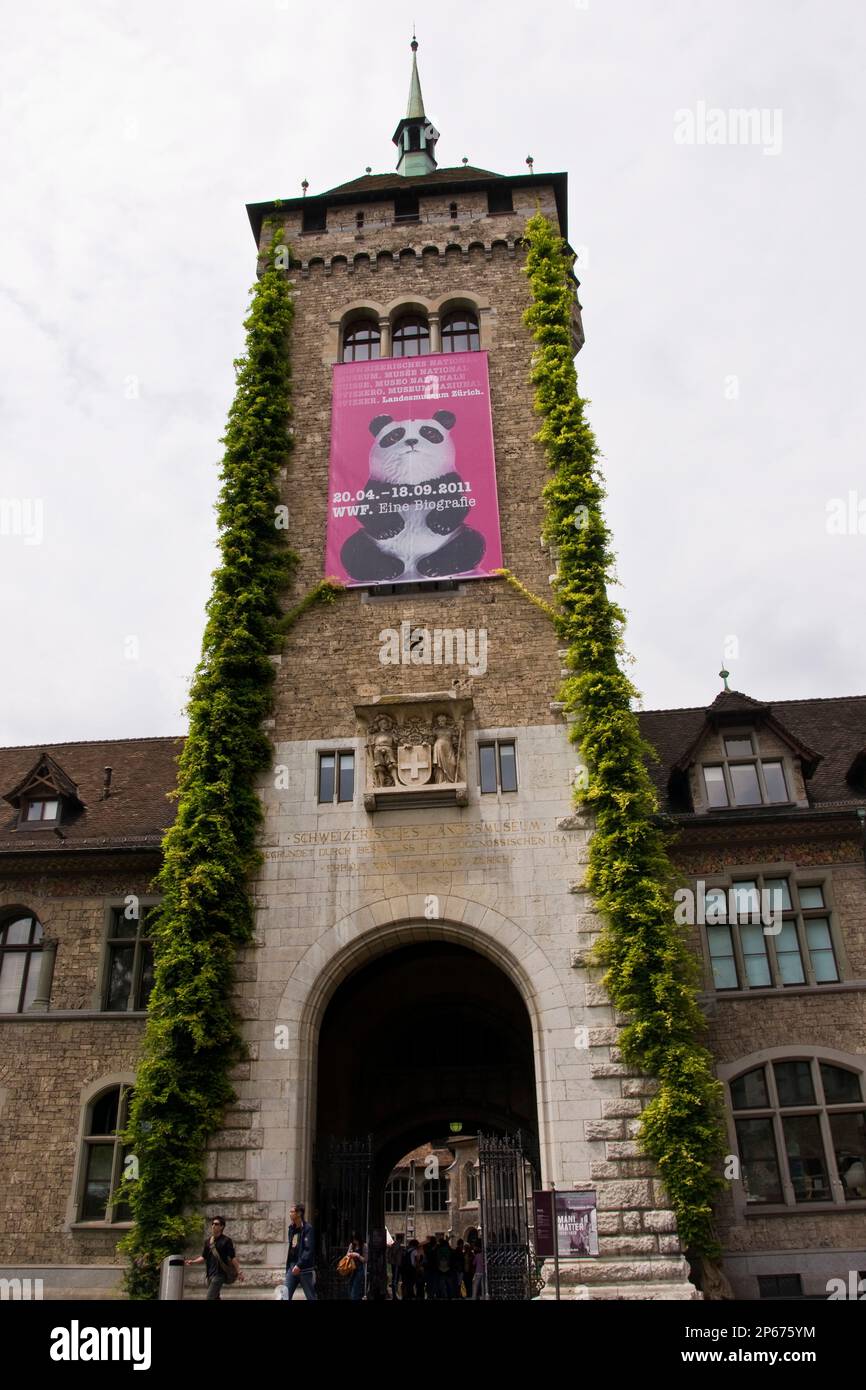 Zurich swiss national museum hi-res stock photography and images - Alamy
