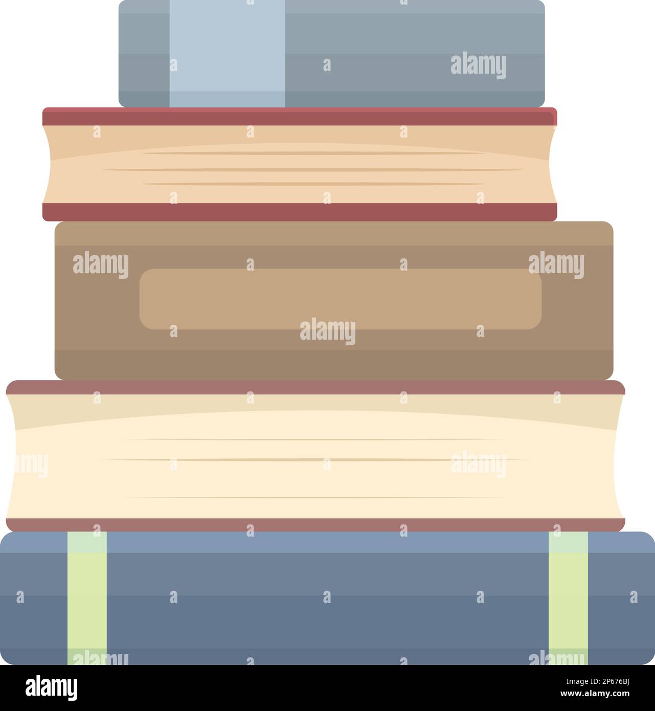 School books icon cartoon vector. Paper education. Information shape ...