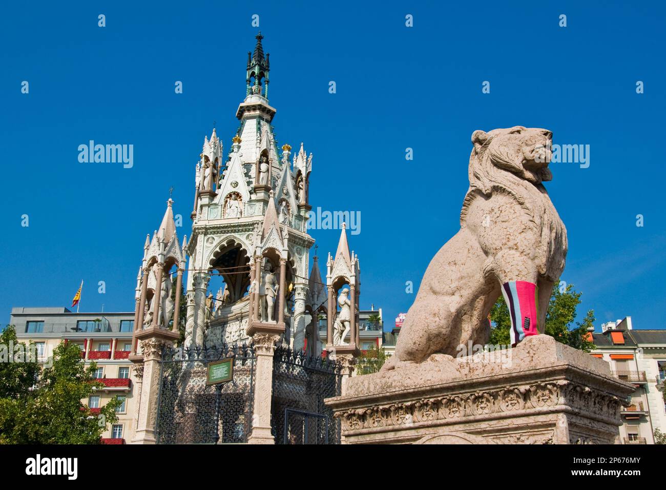 Brunswik monument, Geneva, Switzerland Stock Photo - Alamy