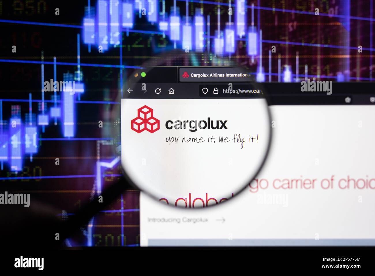 Cargolux logo hi-res stock photography and images - Alamy