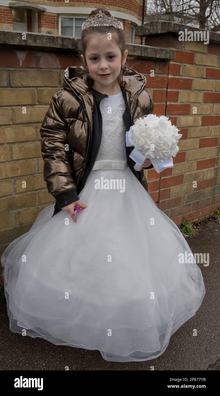 Children in fancy dresses and costumes to celebrate Jewish Purim ...