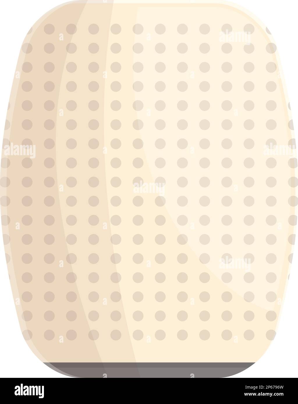 Virtual smart speaker icon cartoon vector. Voice device. Audio system ...