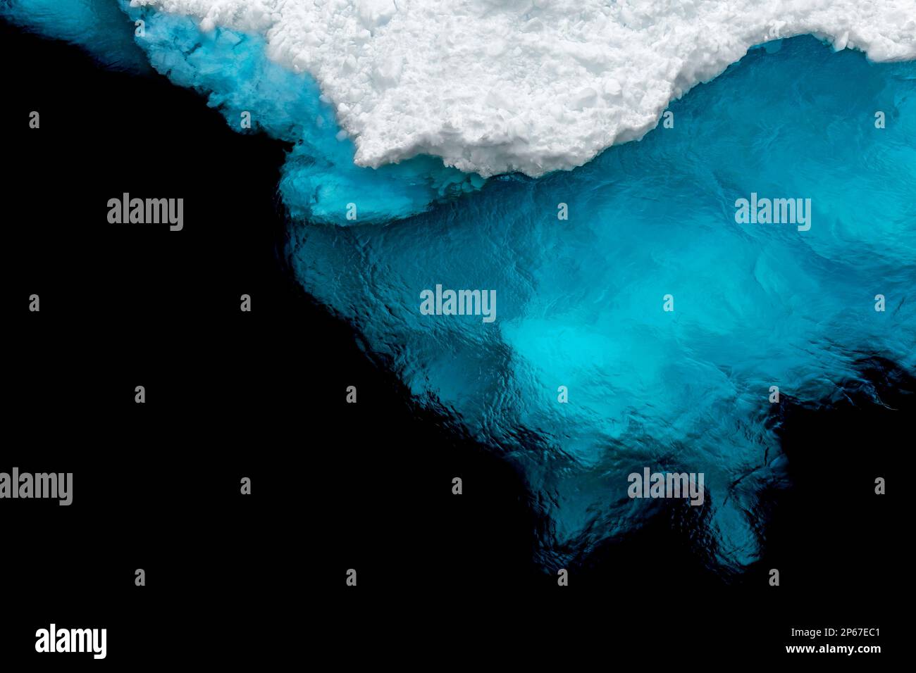 Sea Ice from above, Antarctic Peninsula, Antarctica, Polar Regions ...