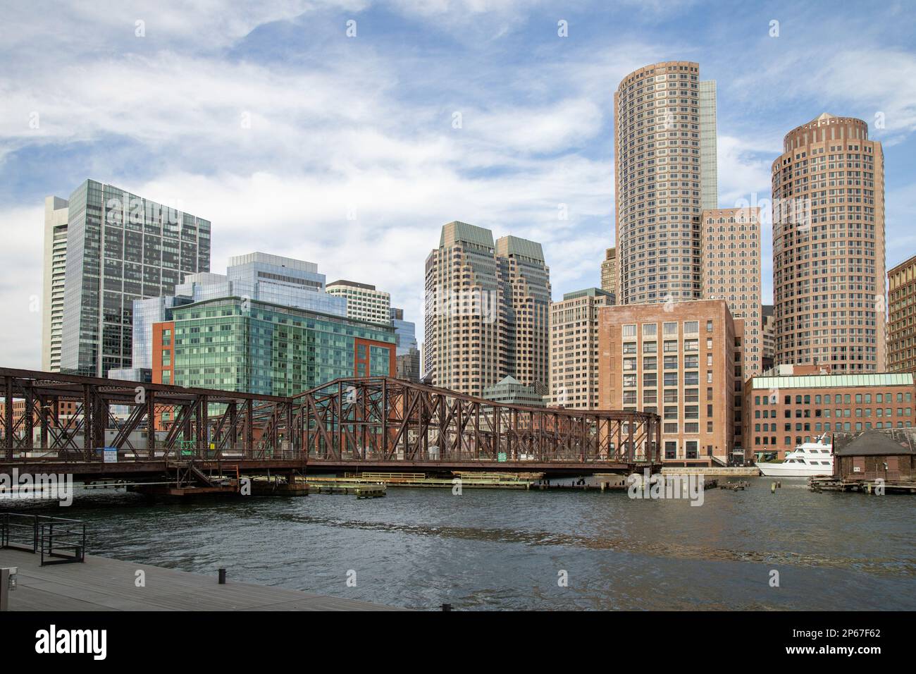 Boston old bridge hi-res stock photography and images - Alamy