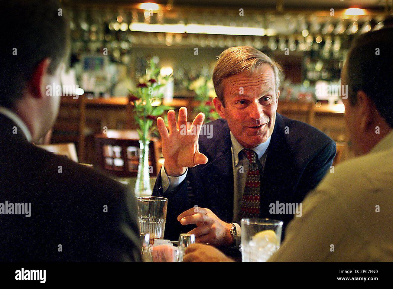 FILE - This Aug. 28, 2001 file photos shows Congressman Todd Akin on a ...