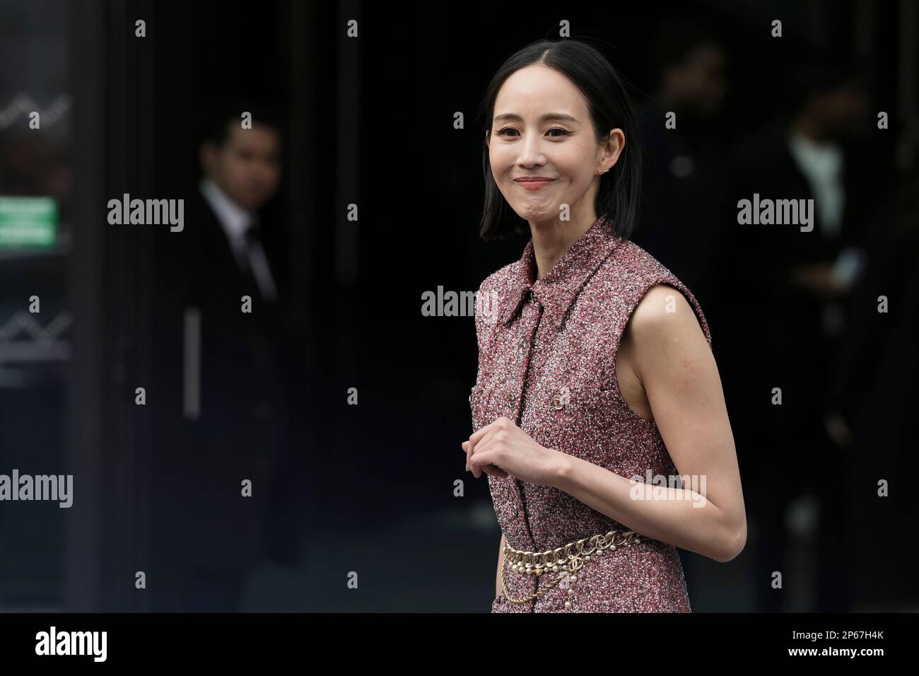 Janine Chun-Ning Chang departs the Chanel Fall/Winter 2023-2024 ready ...