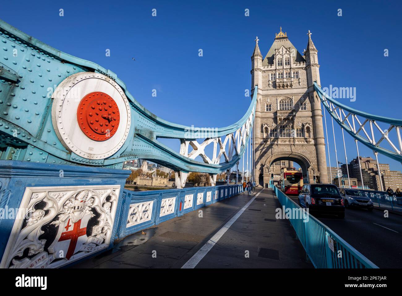 Tower Bridge Approach, London, England, United Kingdom, Europe Stock ...