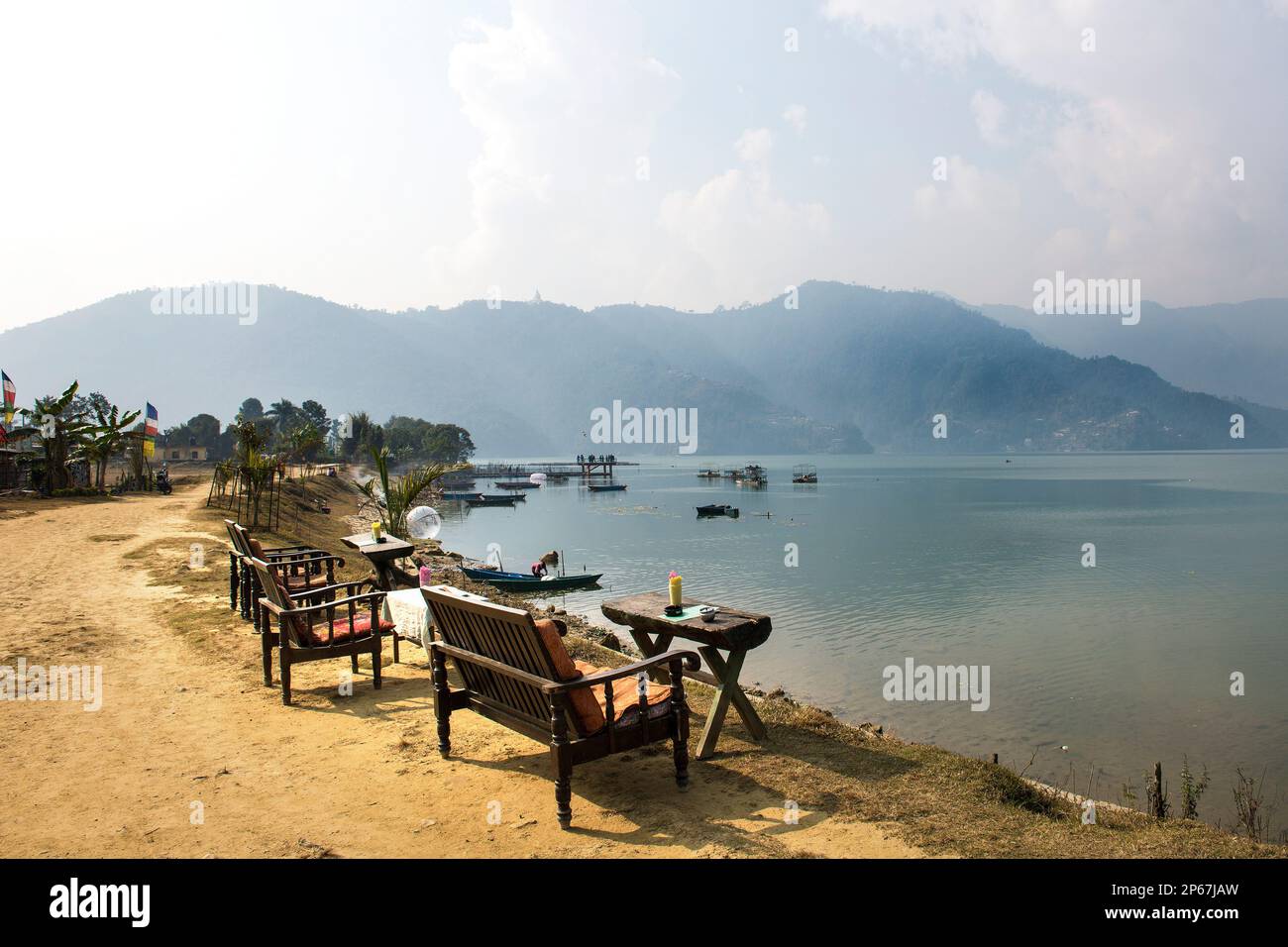 Nepal, Pokhara, Landscape Stock Photo - Alamy