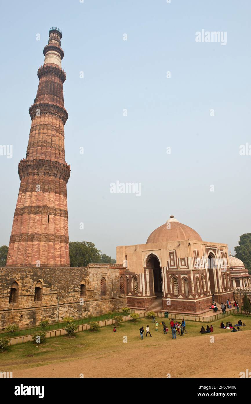 India, New Delhi, Qutub complex Stock Photo - Alamy