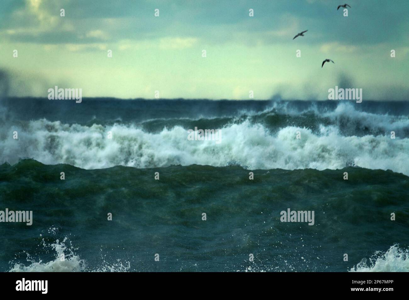 A seven-point storm happens every ten years. Cataclysms and weather ...