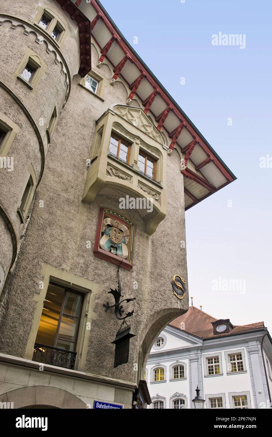Traditional house lucerne switzerland hi-res stock photography and ...