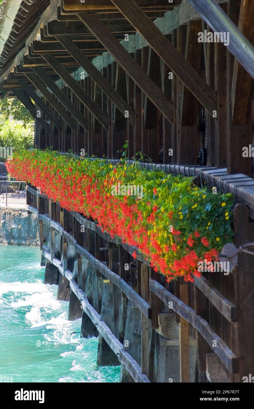 Switzerland, Canton Bern, Thun, Obere Schleuse Stock Photo - Alamy