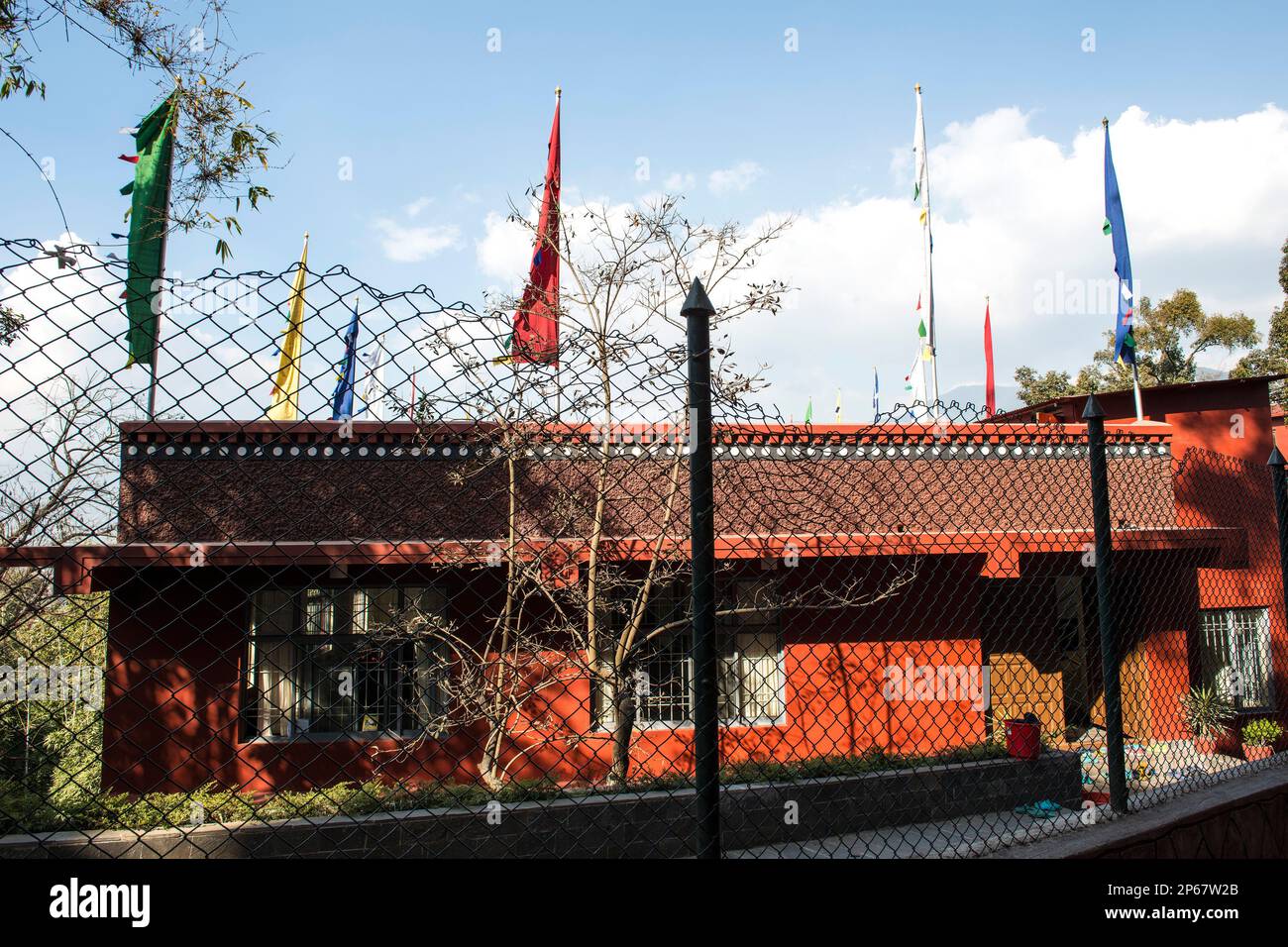 Nepal, Kopan monastery Stock Photo - Alamy