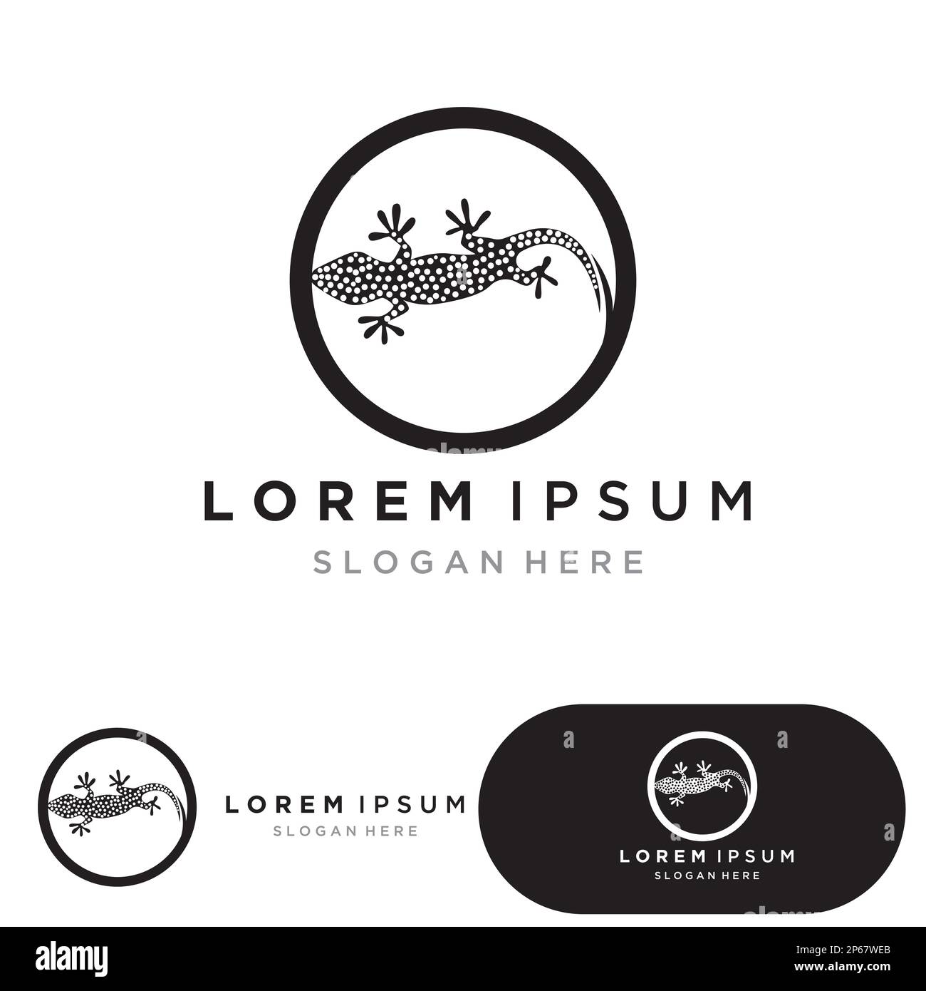 Home lizard Stock Vector Images - Alamy